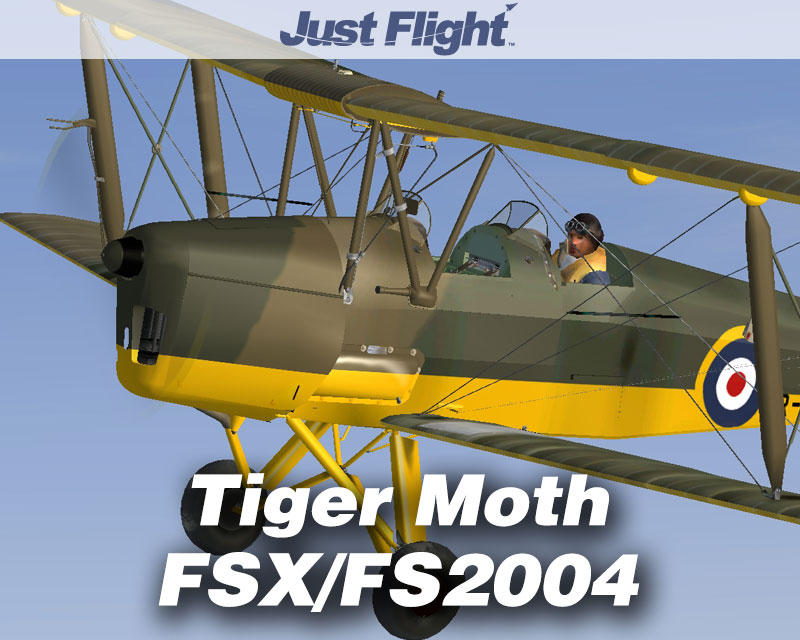Tiger Moth for FSX/FS2004 by Just Flight