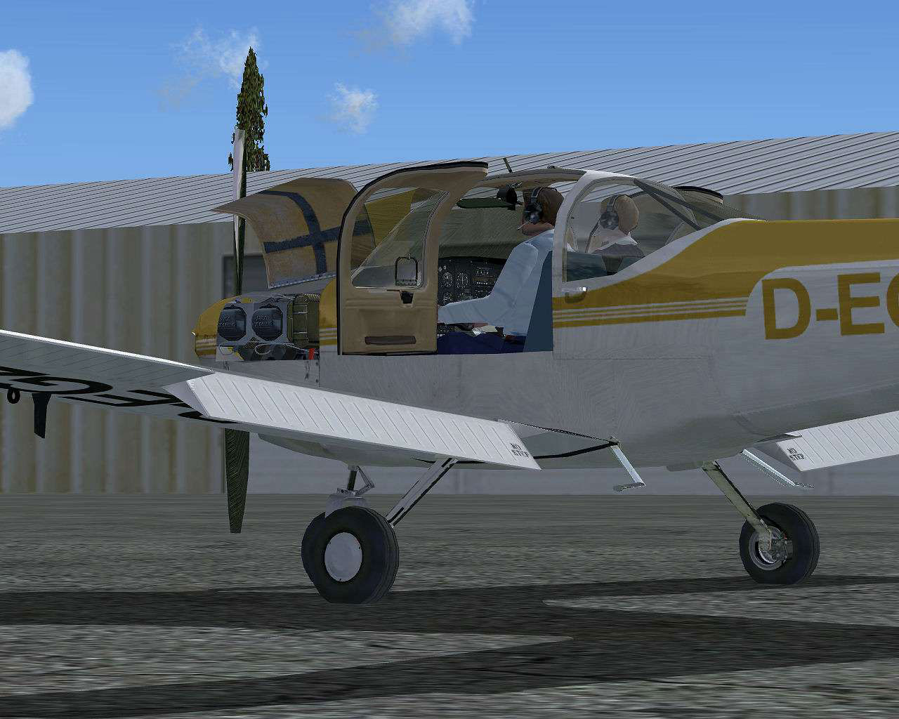 Flying Club PA38-112 Tomahawk for FSX/FS2004 by Just Flight