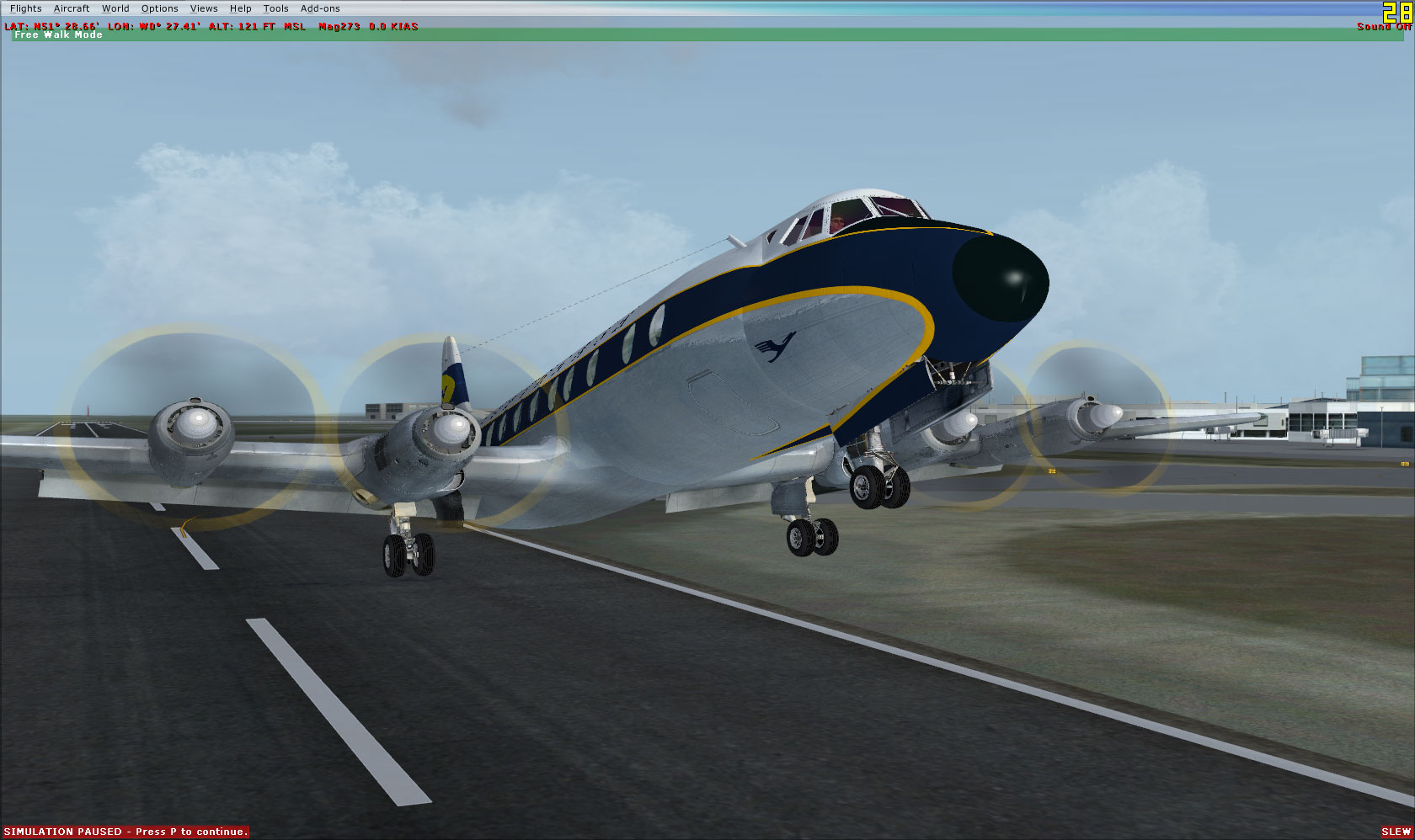 Vickers Viscount: Legends of Flight for FSX by Just Flight