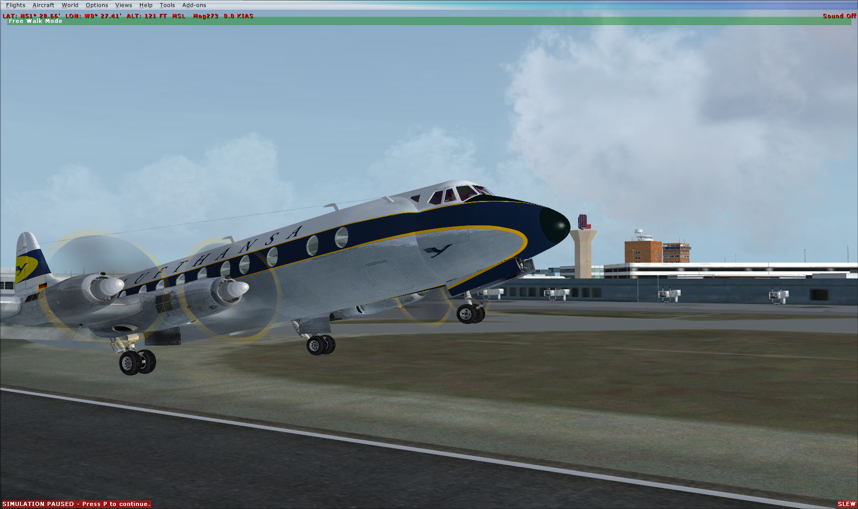 Vickers Viscount: Legends of Flight for FSX by Just Flight