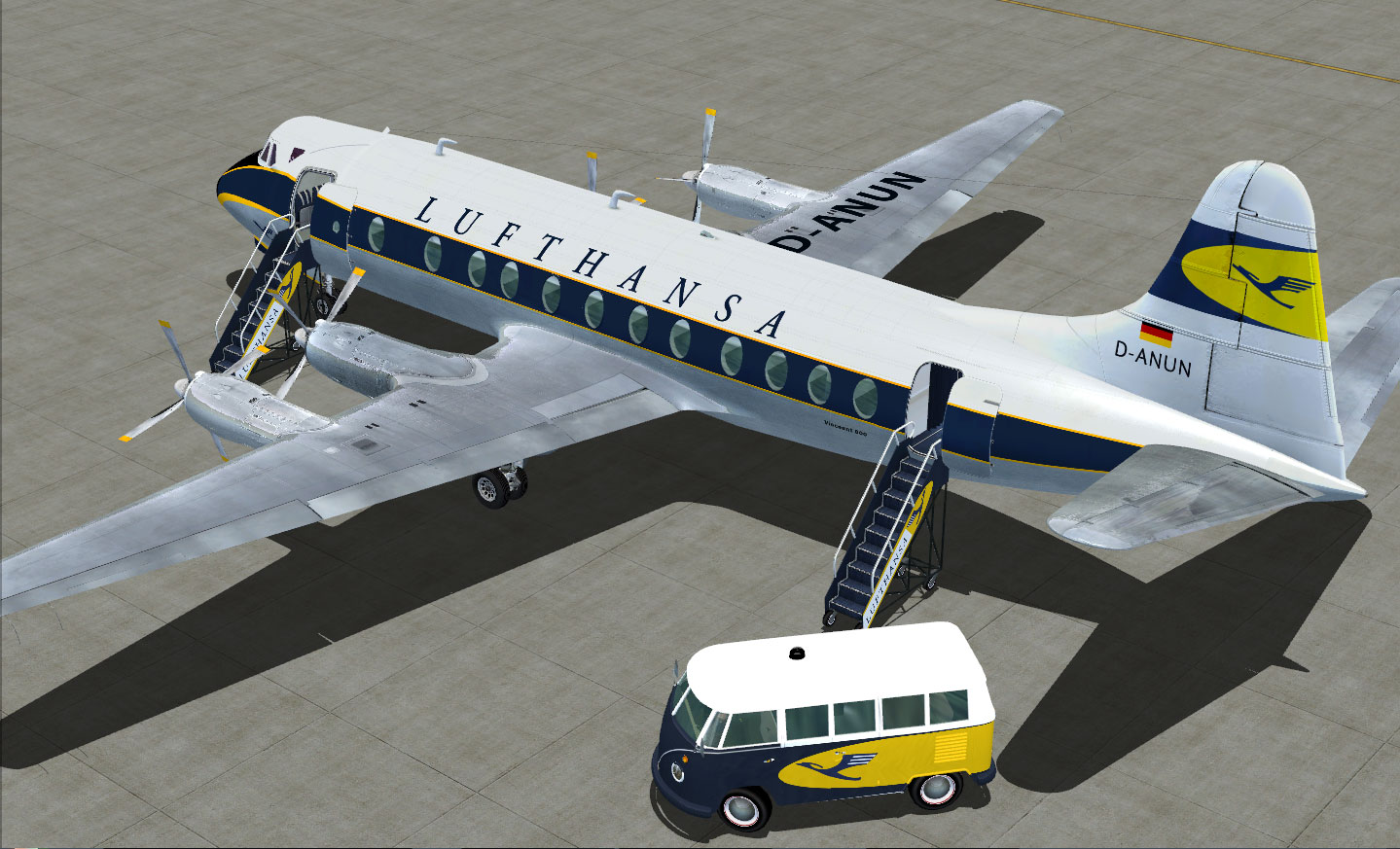 Vickers Viscount: Legends of Flight for FSX by Just Flight
