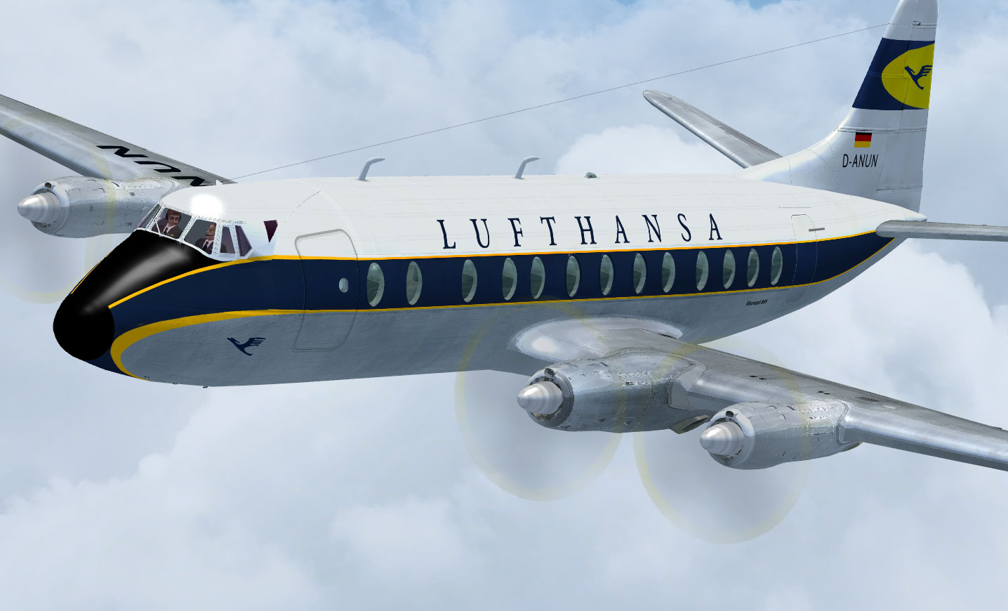 Vickers Viscount: Legends of Flight for FSX by Just Flight