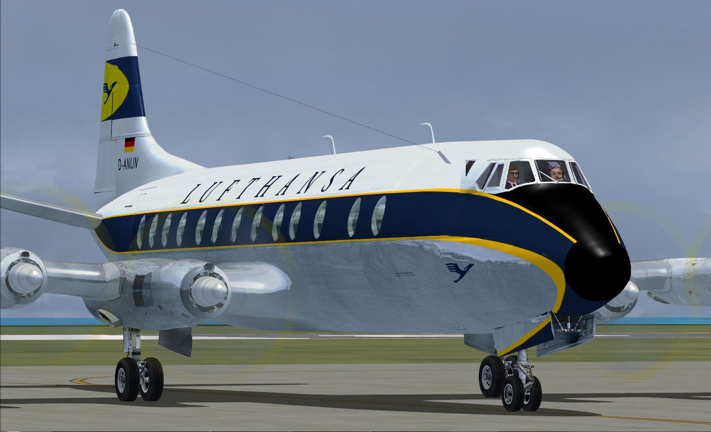 Vickers Viscount: Legends of Flight for FSX by Just Flight