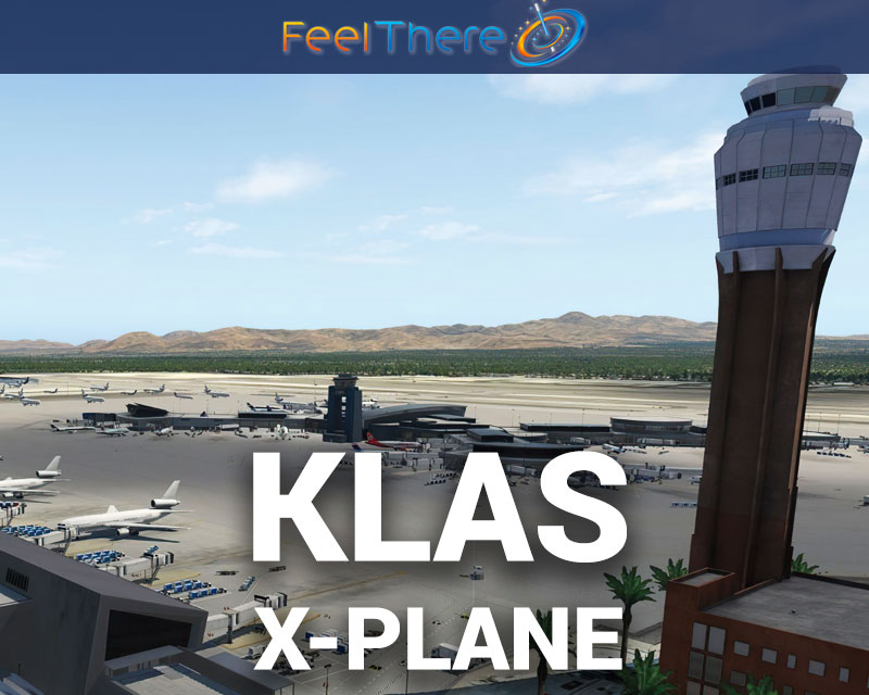 Harry Reid International Airport (KLAS) Scenery for X-Plane by feelthere