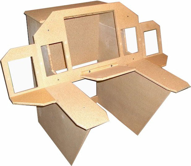 HomeFlite Simulator Cockpit Plans by The KwikPit Company