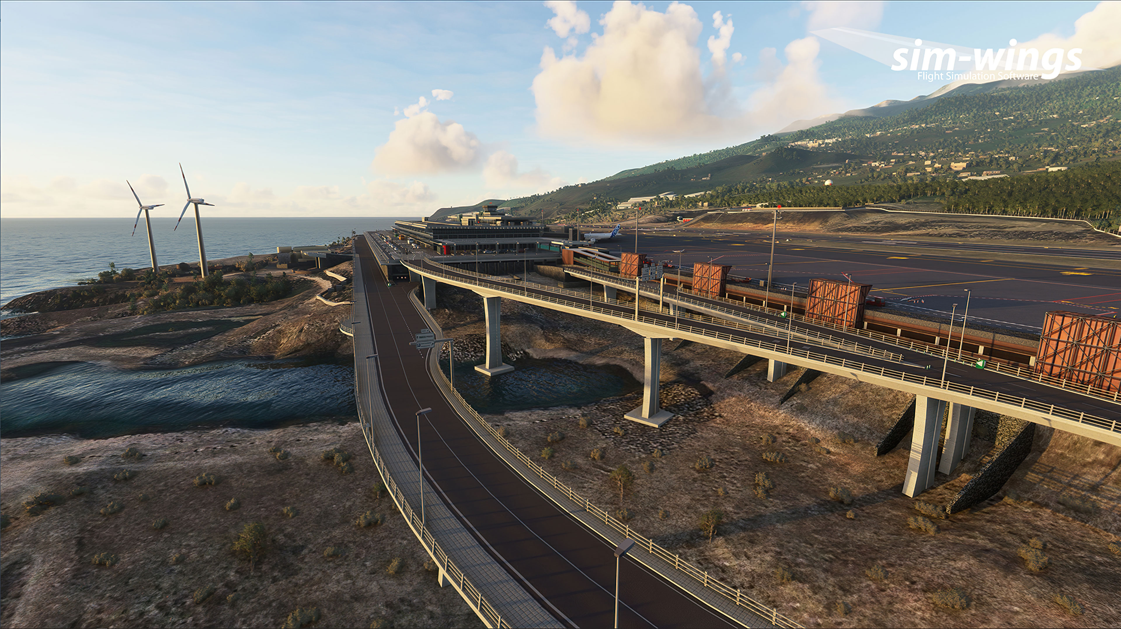 La Palma Airport (GCLA) Scenery or MSFS by Aerosoft