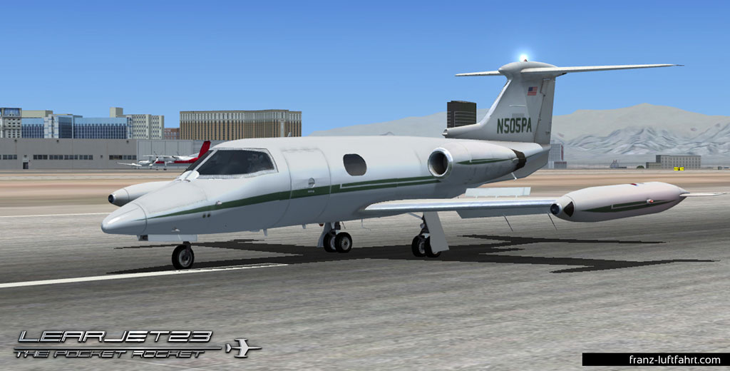 Learjet 23 for FSX by Franz Luftfahrt