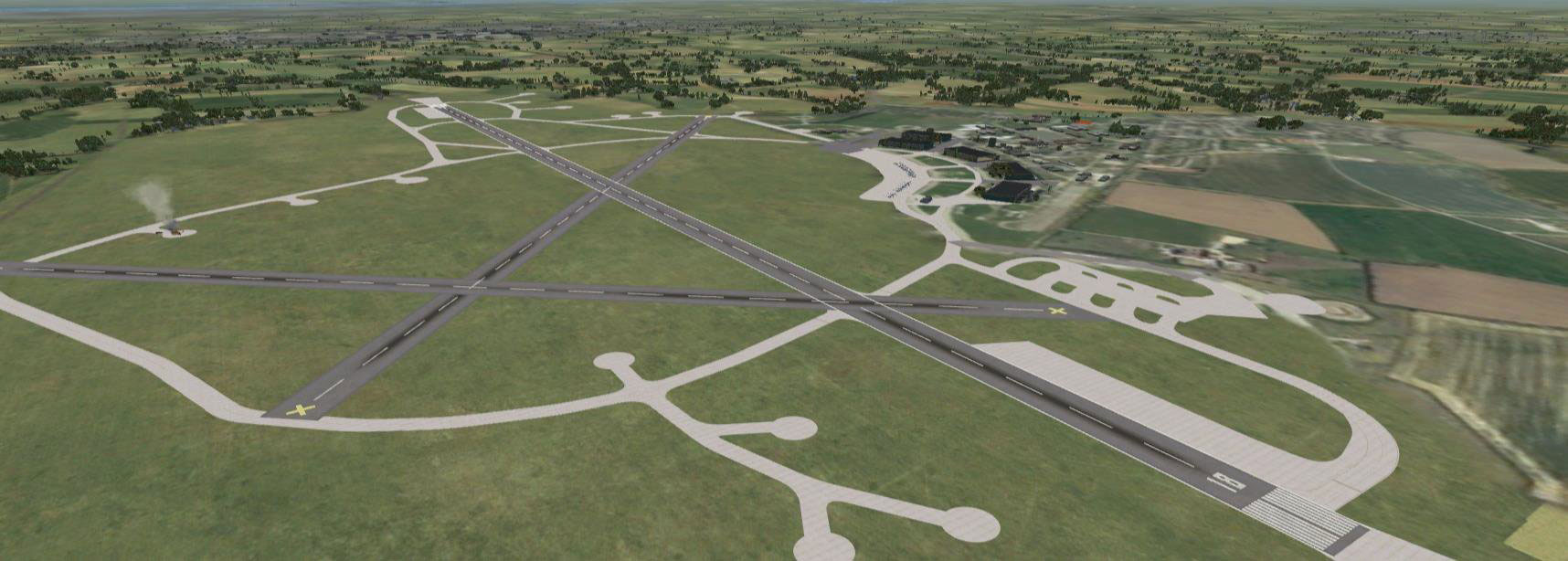 RAF Leconfield Scenery for FSX/P3D by Team SDB