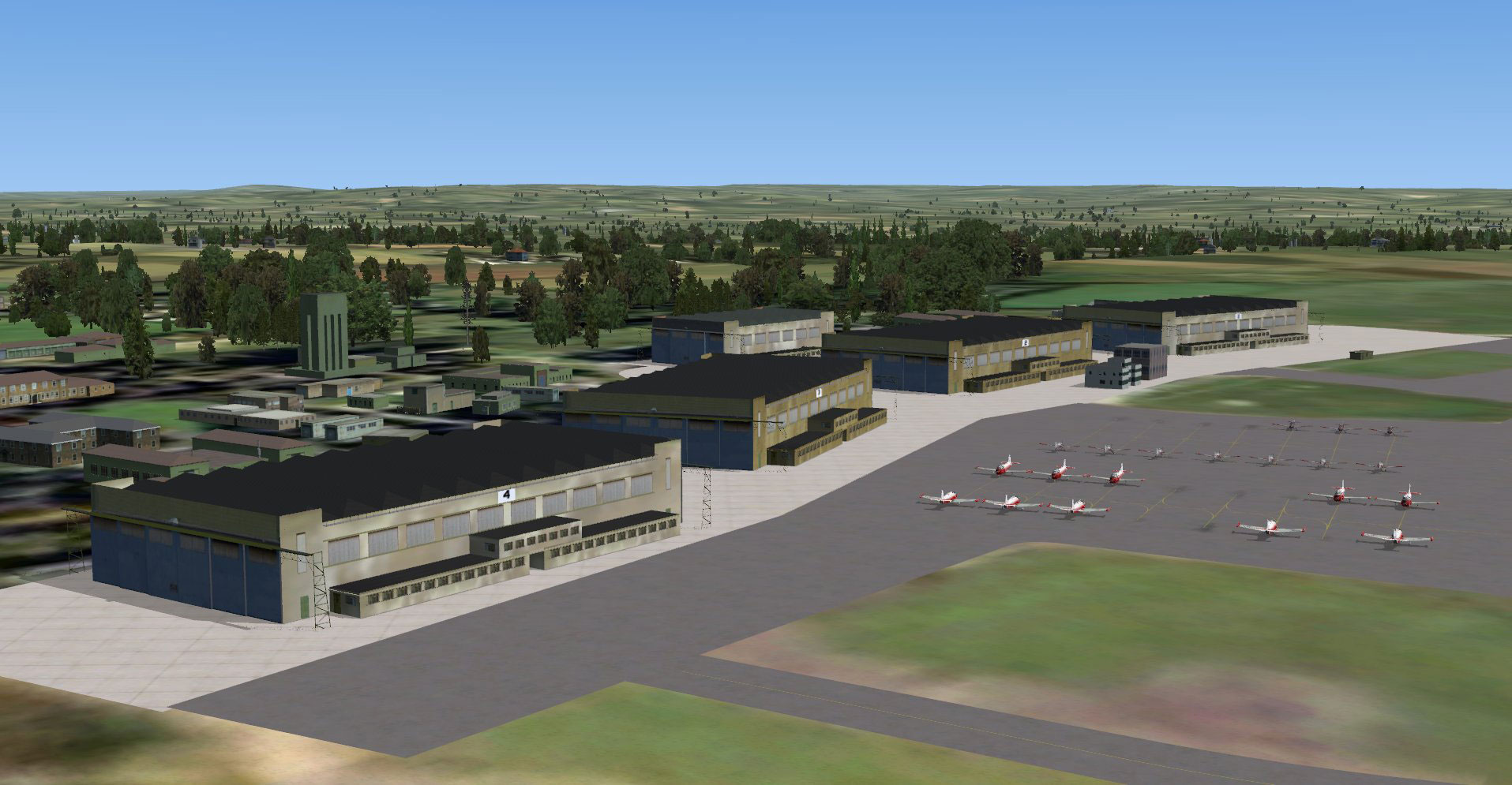 RAF Little Rissington Scenery for FSX/P3D by Team SDB