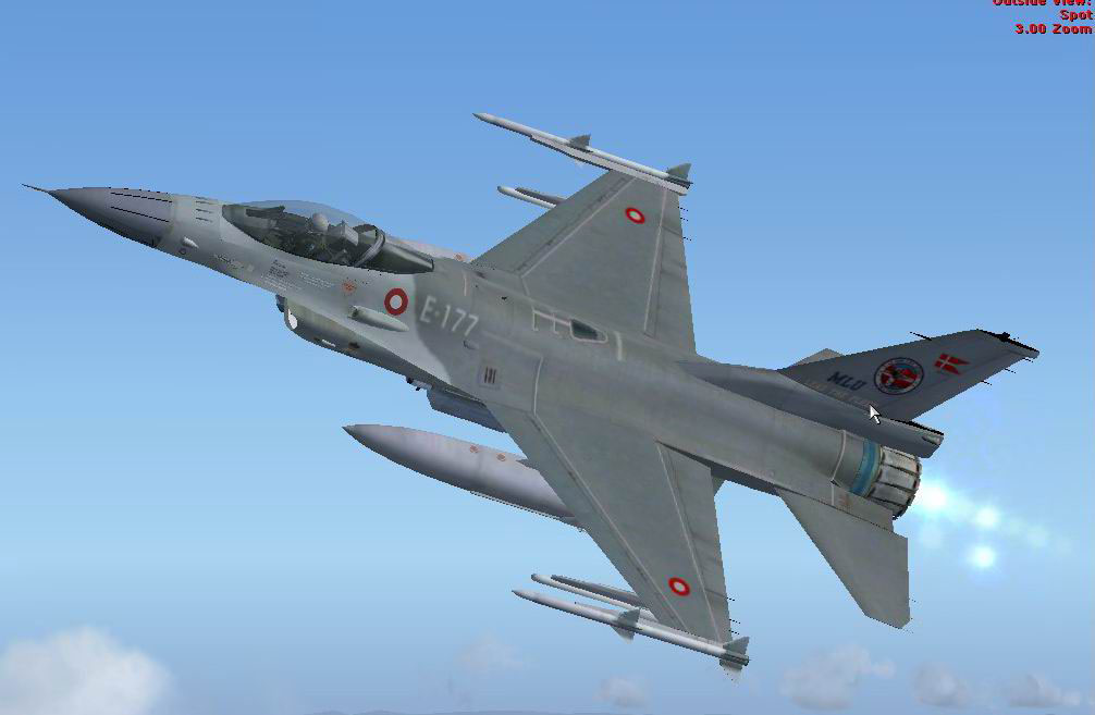 Free Lockheed Martin F-16 Package for FSX/P3D