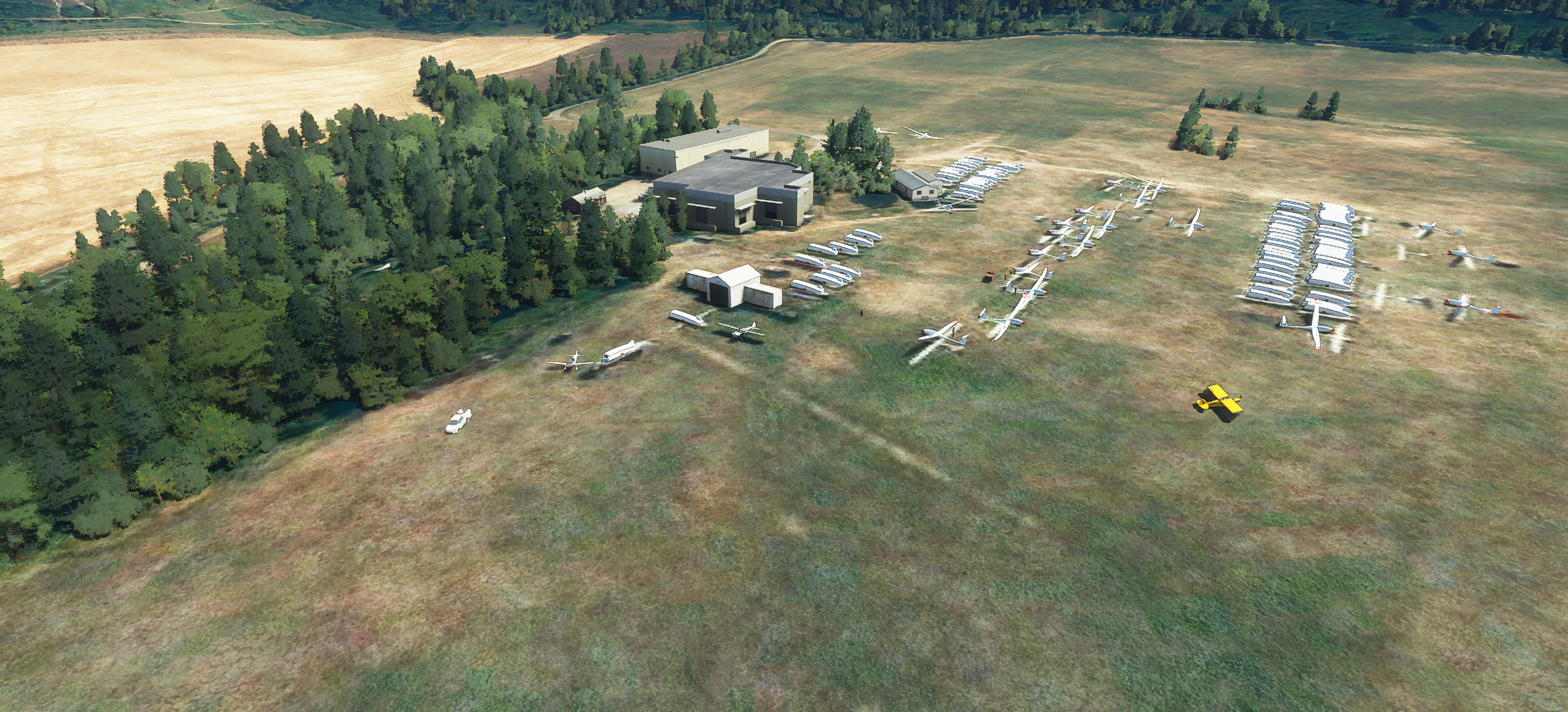 UK Airfields & Farm/Grass Strips Scenery Vol. 3 for MSFS by Neil Birch