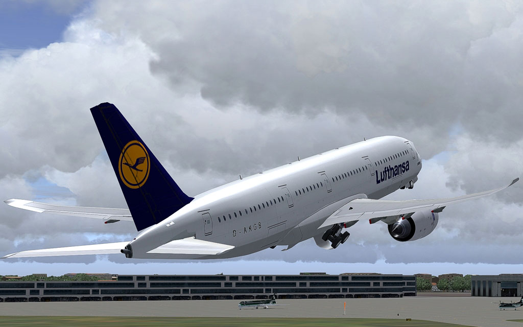 Airbus Collection with Lufthansa Repaints for FSX & FS2004 by AFS-Design