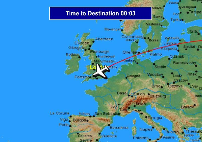 MAP! In-Flight Map for FSX & FS2004 by feelthere