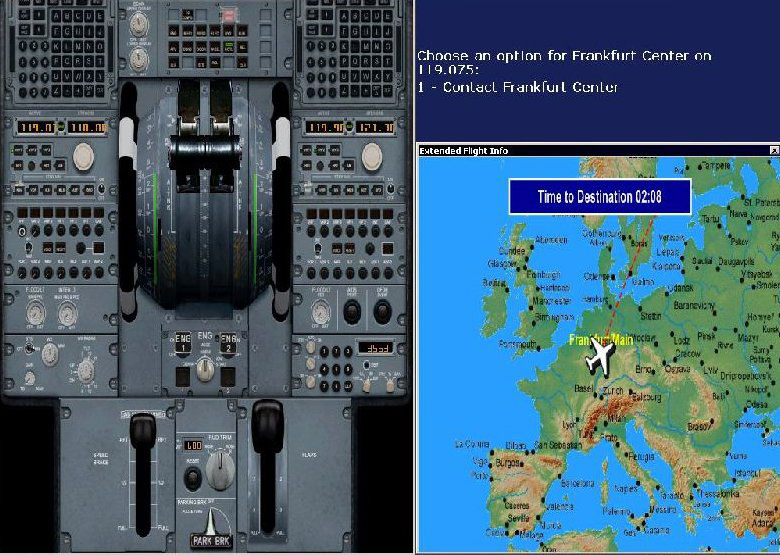 MAP! In-Flight Map for FSX & FS2004 by feelthere