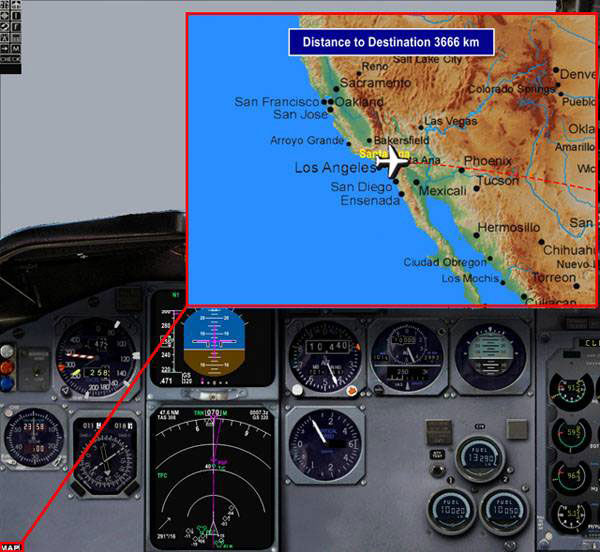 MAP! In-Flight Map for FSX & FS2004 by feelthere