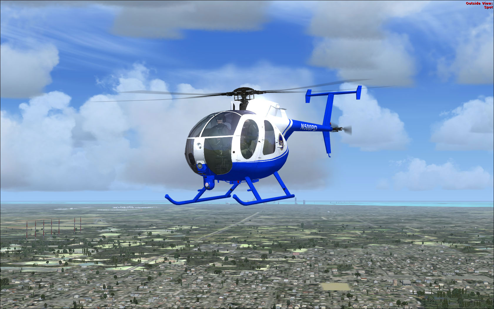 MD Helicopters MD 500 Defender for FSX by Nemeth Designs