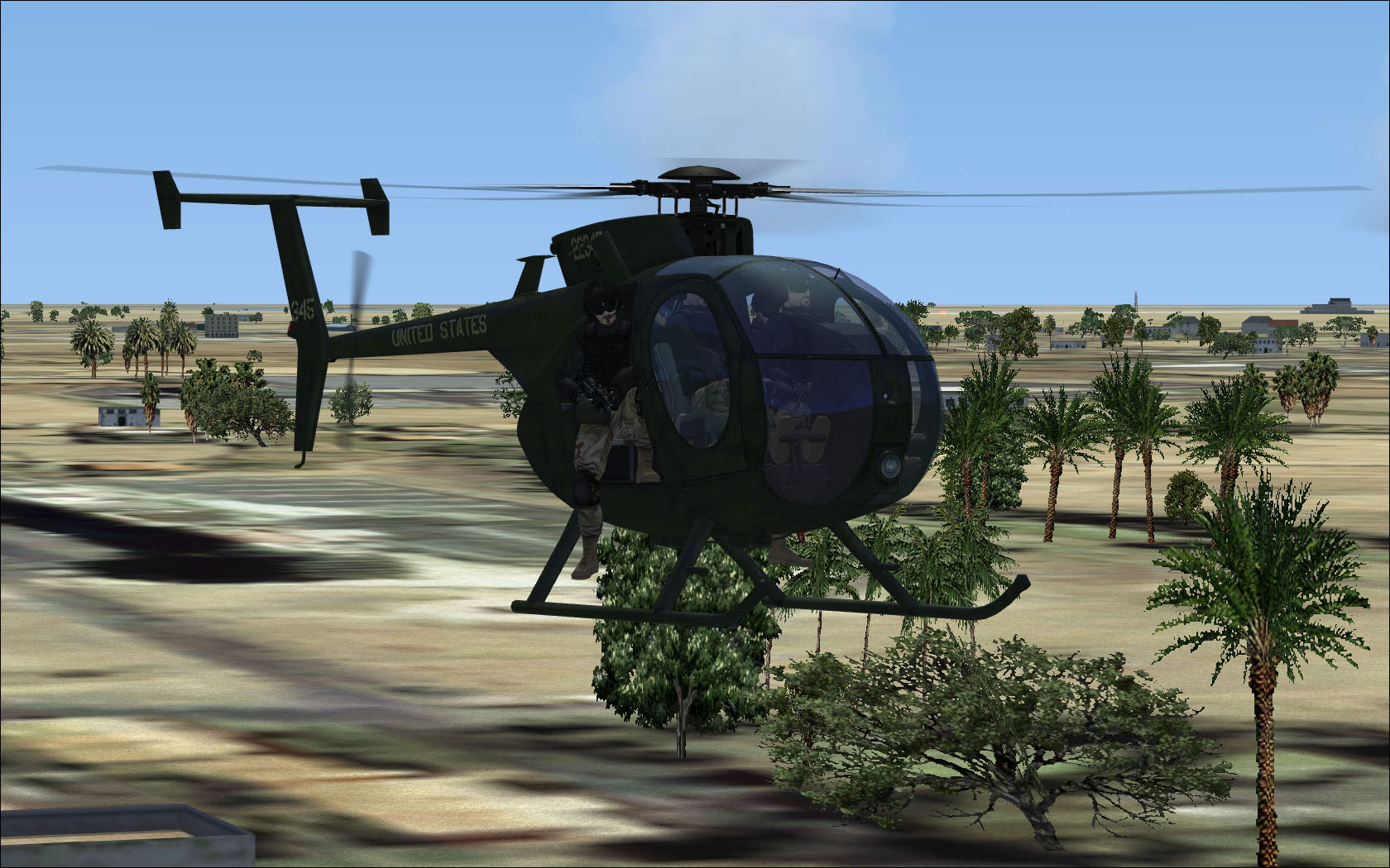 MD Helicopters MD 500 Defender for FSX by Nemeth Designs