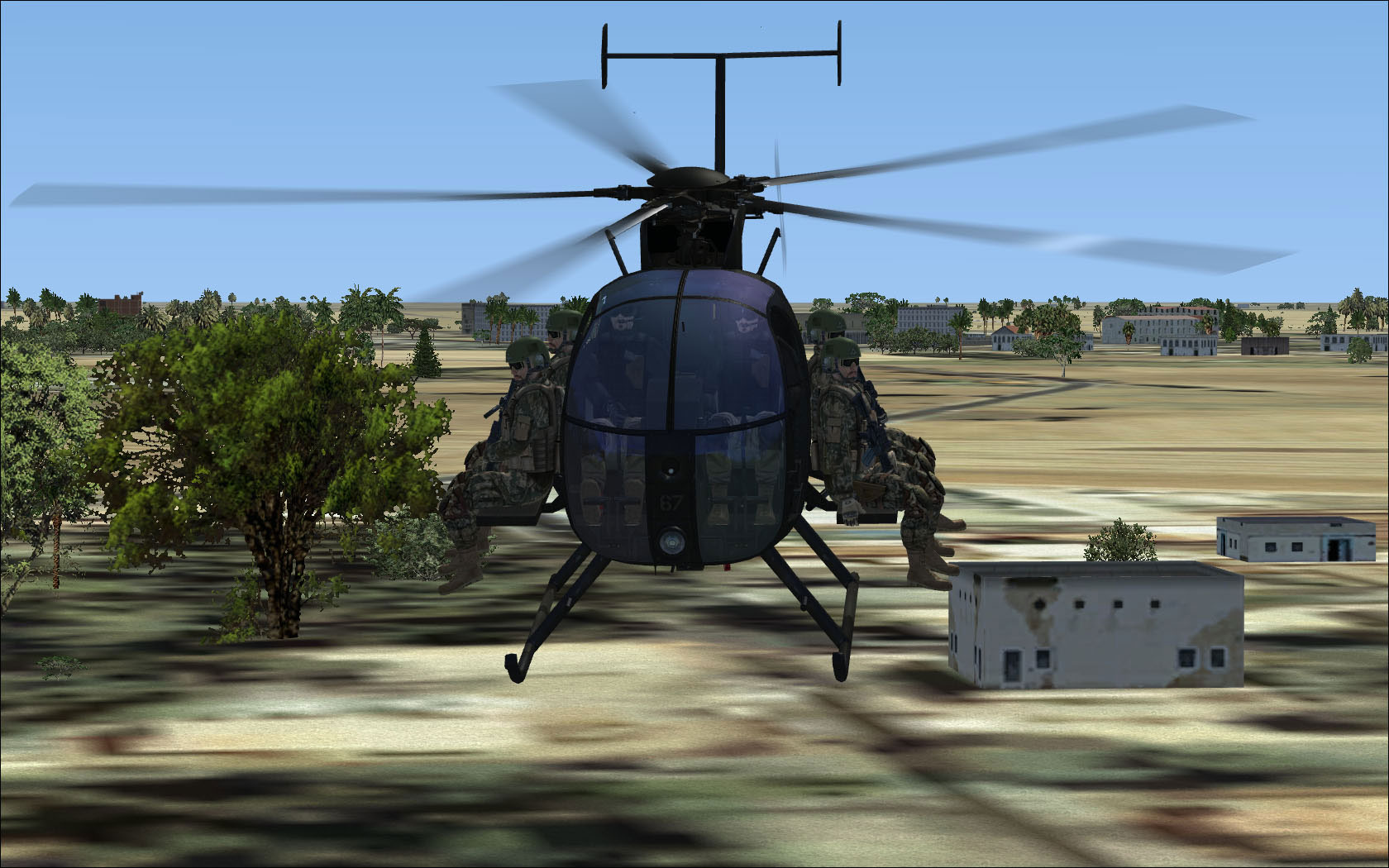 MD Helicopters MD 500 Defender for FSX by Nemeth Designs
