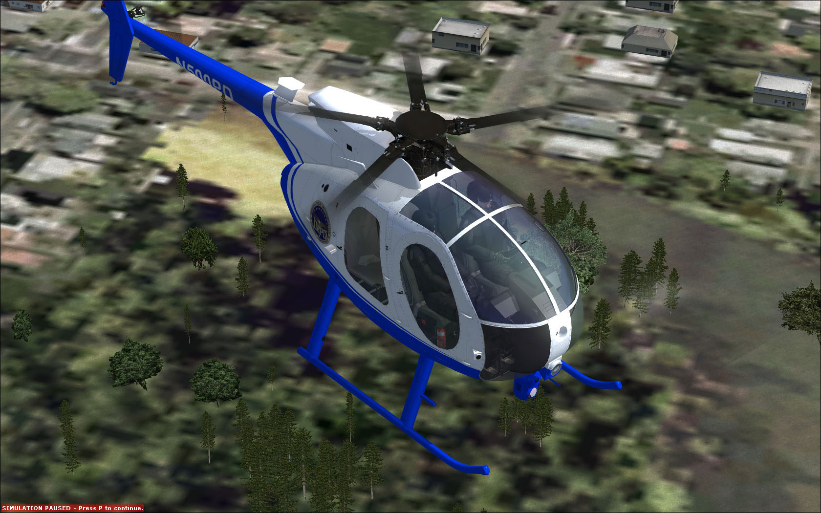 MD Helicopters MD 500 Defender for FSX by Nemeth Designs