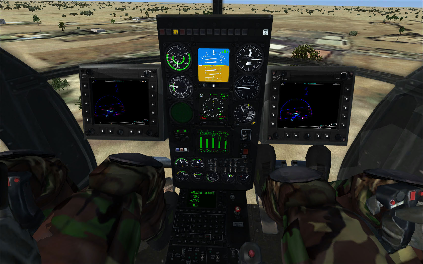 MD Helicopters MD 500 Defender for FSX by Nemeth Designs