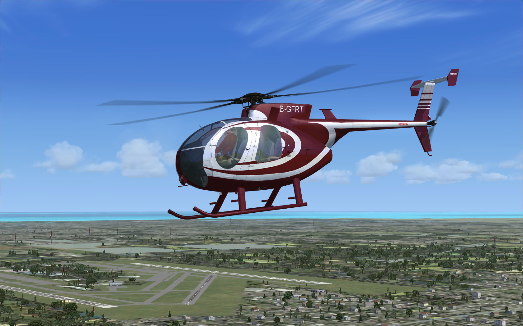 MD Helicopters MD 500 Defender for FSX by Nemeth Designs