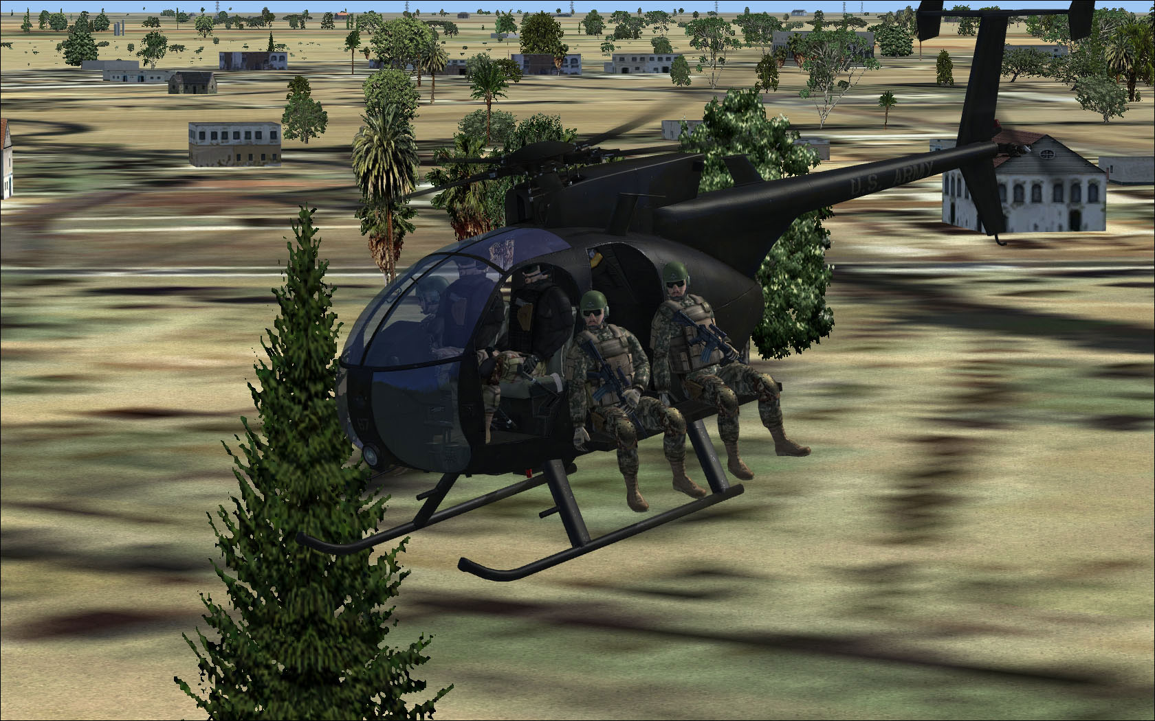 MD Helicopters MD 500 Defender for FSX by Nemeth Designs