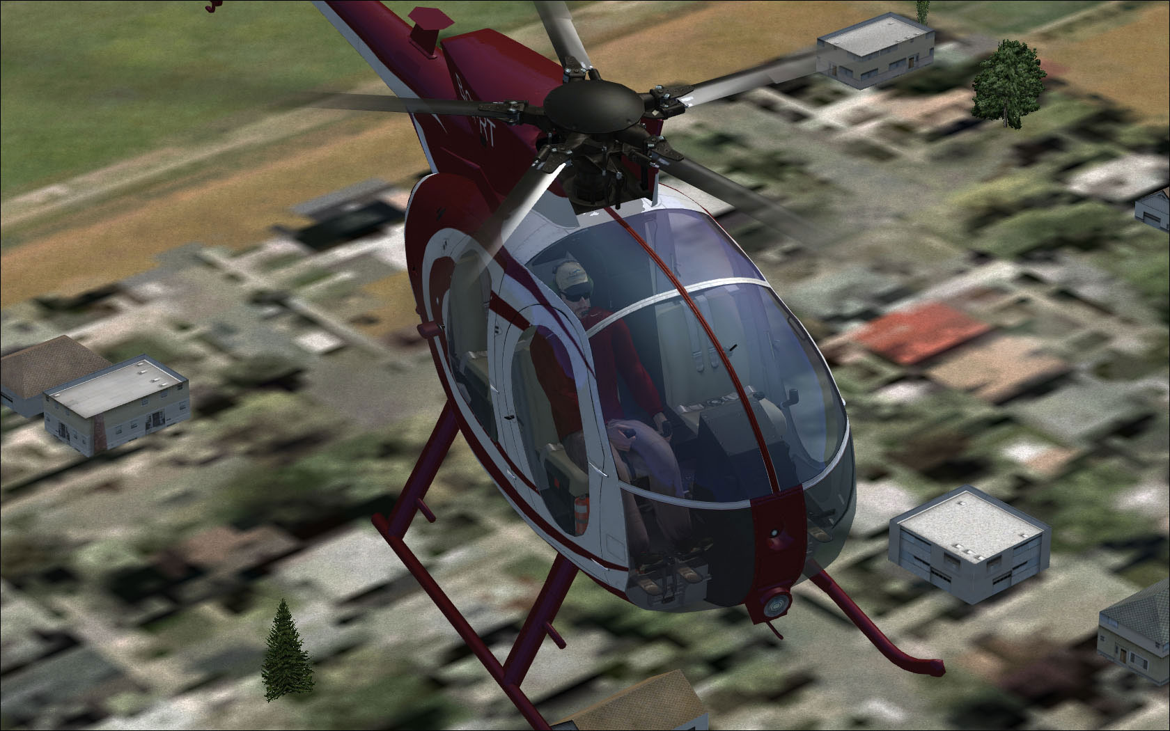 MD Helicopters MD 500 Defender for FSX by Nemeth Designs