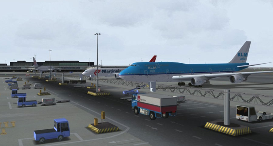 Mega Airport Amsterdam (Schiphol) X Scenery for FSX by Aerosoft