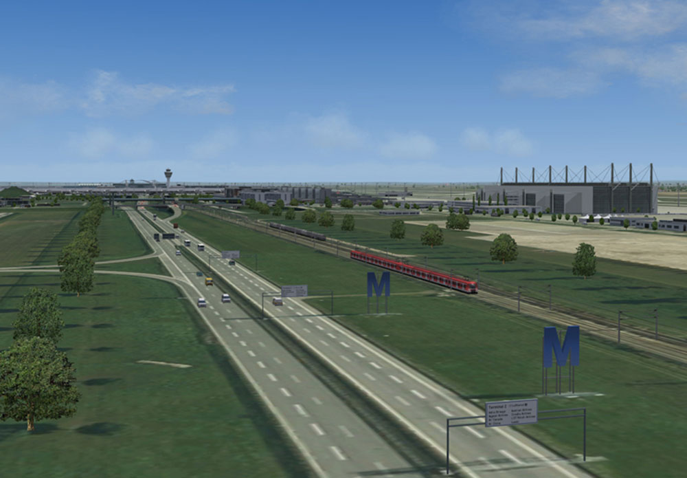 Mega Airport Munich Scenery for FSX/P3D by Aerosoft