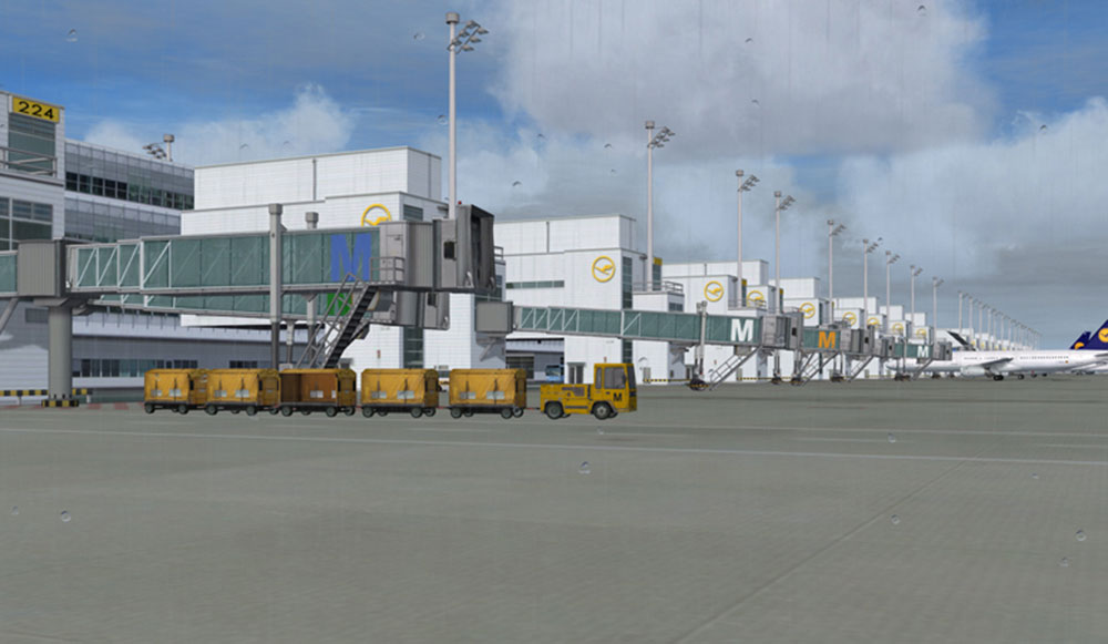 Mega Airport Munich Scenery for FSX/P3D by Aerosoft