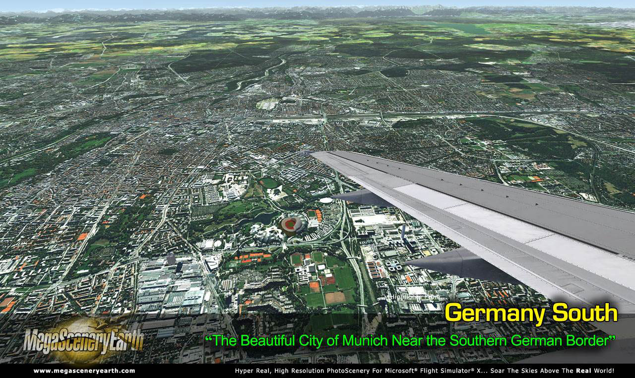 MegaSceneryEarth Germany Complete Country Photoreal Scenery for FSX/P3D ...