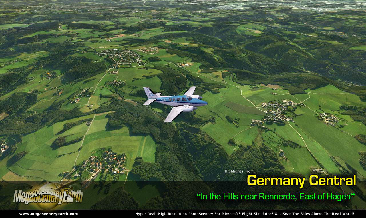 MegaSceneryEarth Germany Complete Country Photoreal Scenery for FSX/P3D ...