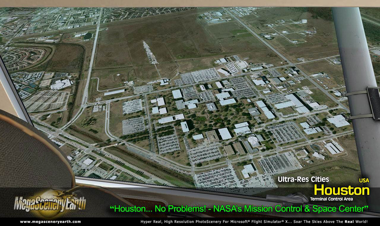 Houston Photoreal Scenery Ultra-Res Cities for FSX/P3D by PC Aviator