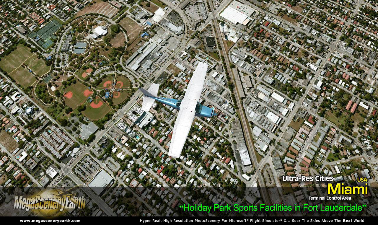 Miami Photoreal Scenery Ultra-Res Cities for FSX/P3D by PC Aviator
