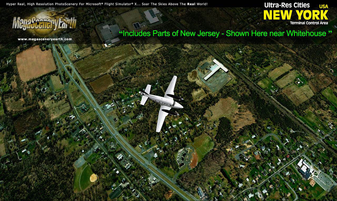 New York Photoreal Scenery Ultra-Res Cities for FSX/P3D by PC Aviator