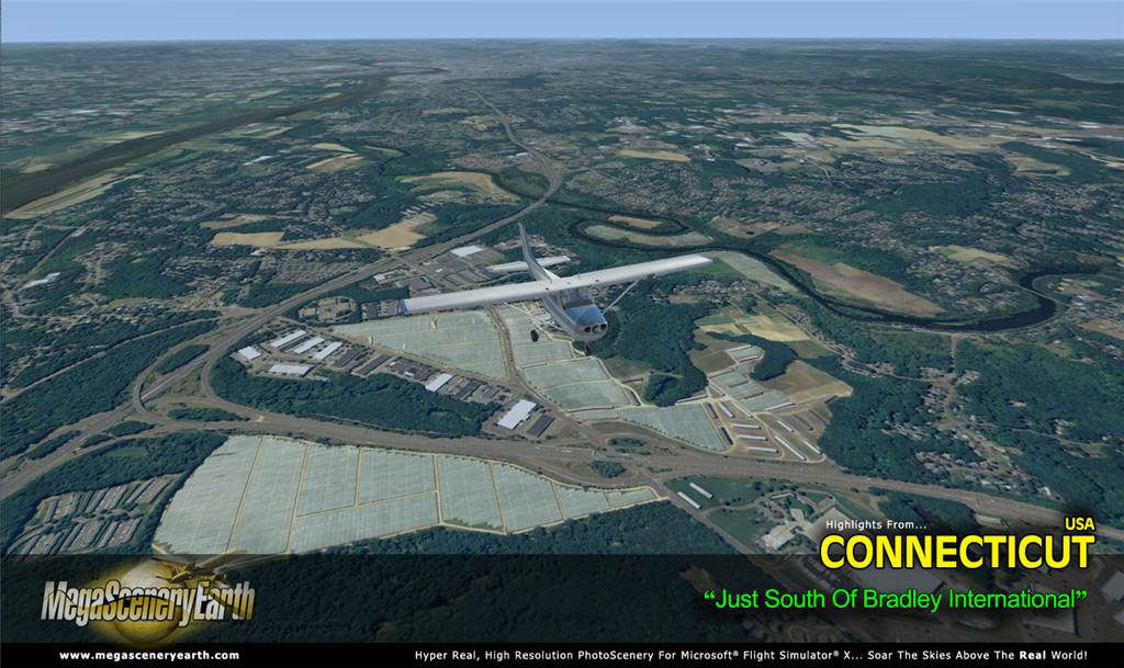 MegaSceneryEarth Connecticut Complete State Photoreal Scenery for FSX ...