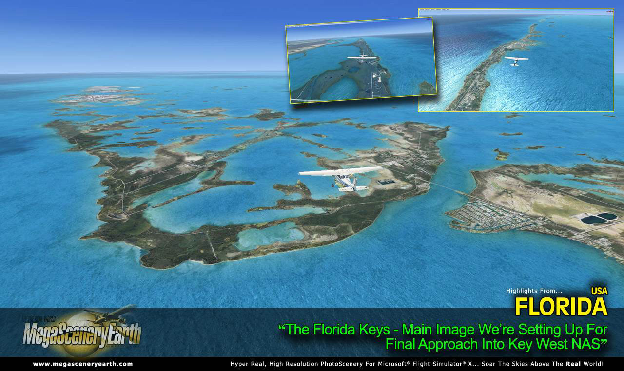 MegaSceneryEarth Florida Complete State Photoreal Scenery for FSX/P3D ...