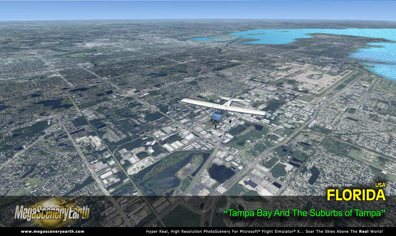 MegaSceneryEarth Florida Complete State Photoreal Scenery for FSX/P3D ...