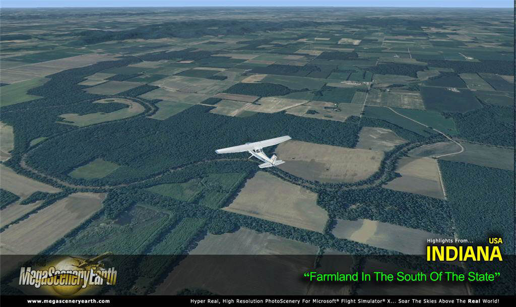 MegaSceneryEarth Indiana Complete State Photoreal Scenery for FSX/P3D ...