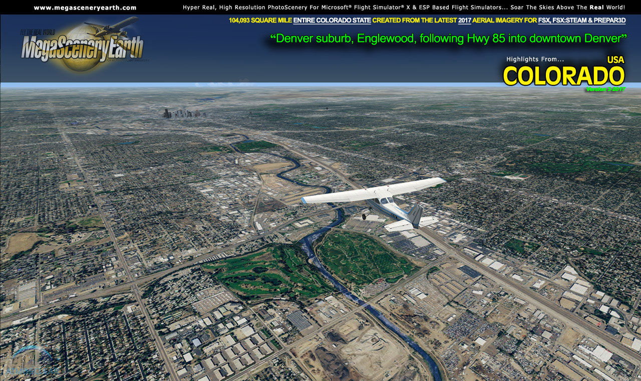 Colorado - MegaSceneryEarth V3 for FSX/P3D by PC Aviator
