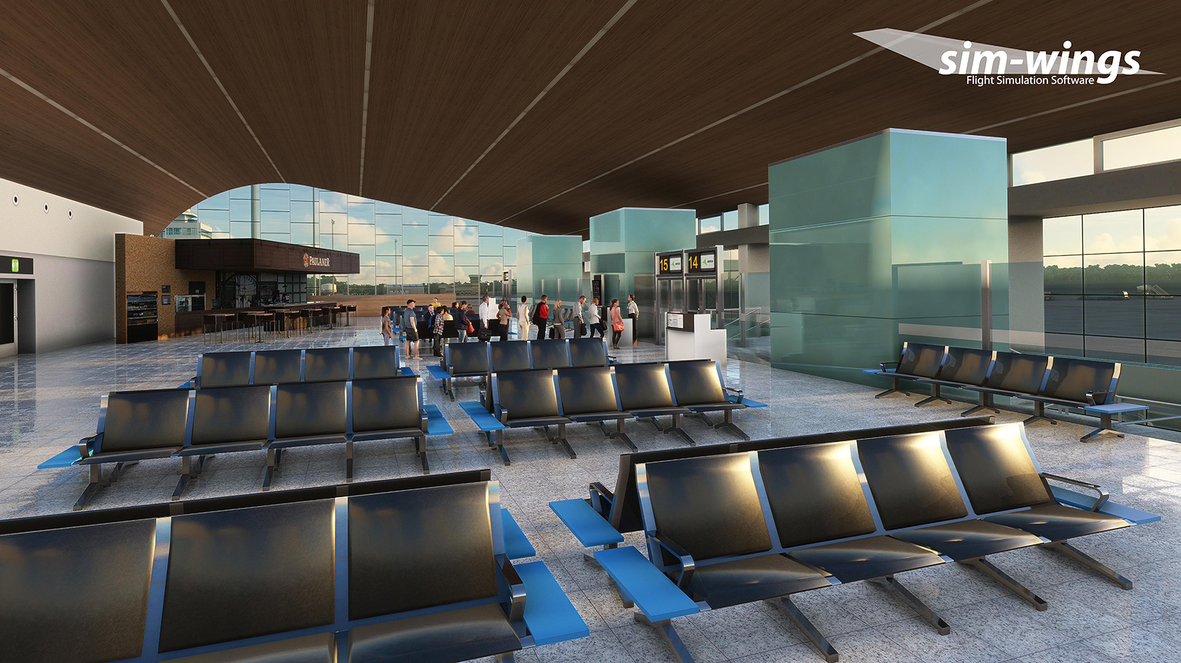 Menorca Airport (LEMH) Scenery for MSFS (sim-wings) by Aerosoft