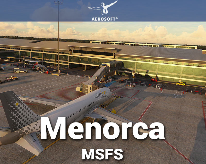 Menorca Airport (LEMH) Scenery for MSFS (sim-wings) by Aerosoft