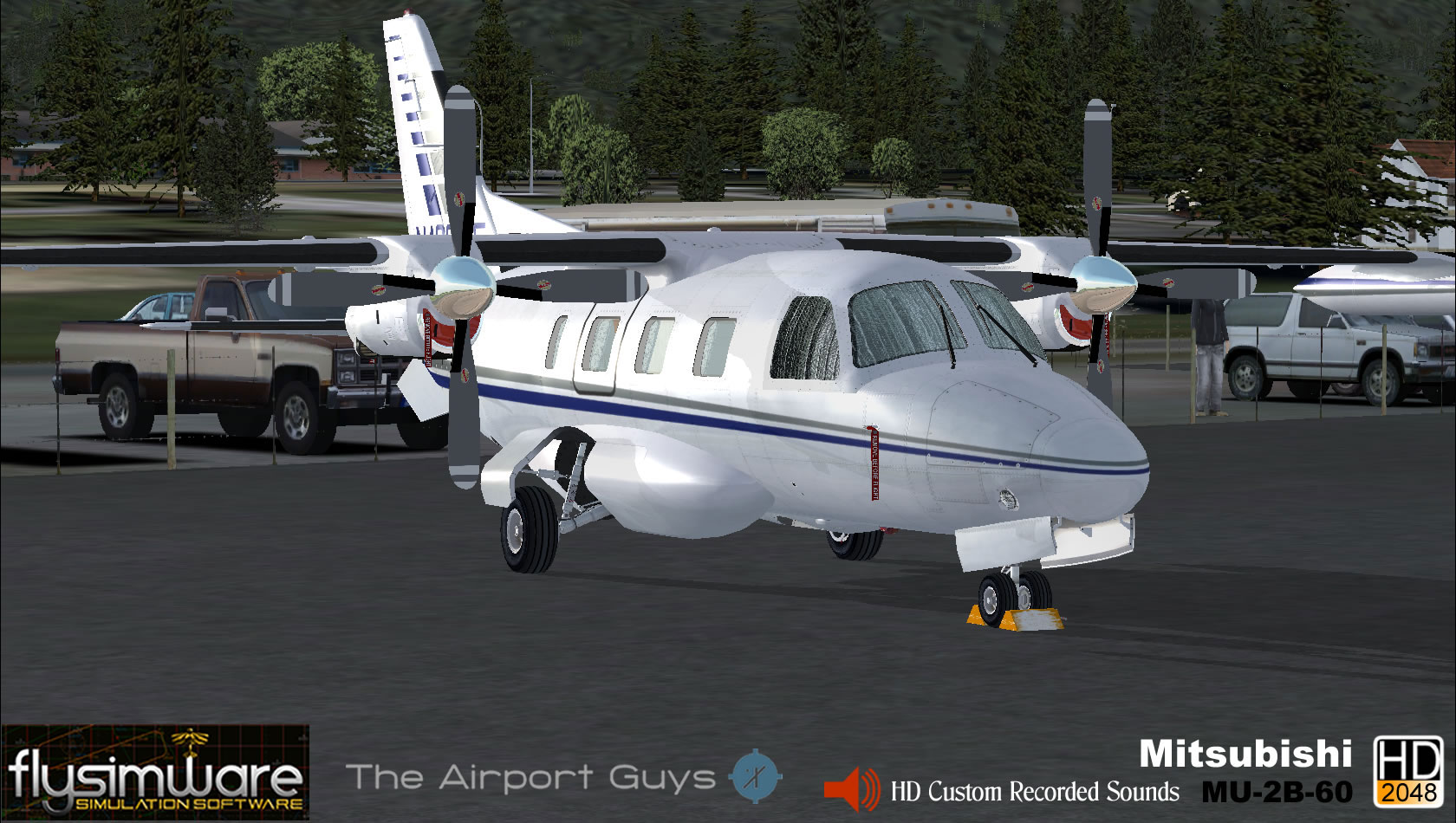 Mitsubishi MU-2B-60 for FSX/P3D by Flysimware