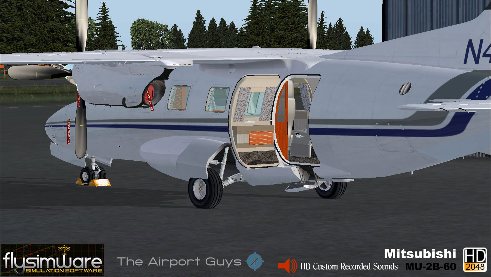 Mitsubishi MU-2B-60 for FSX/P3D by Flysimware