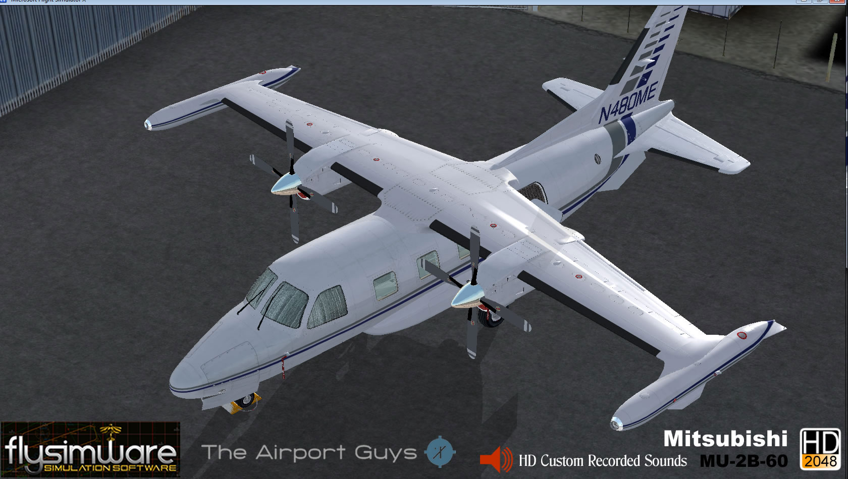 Mitsubishi MU-2B-60 for FSX/P3D by Flysimware