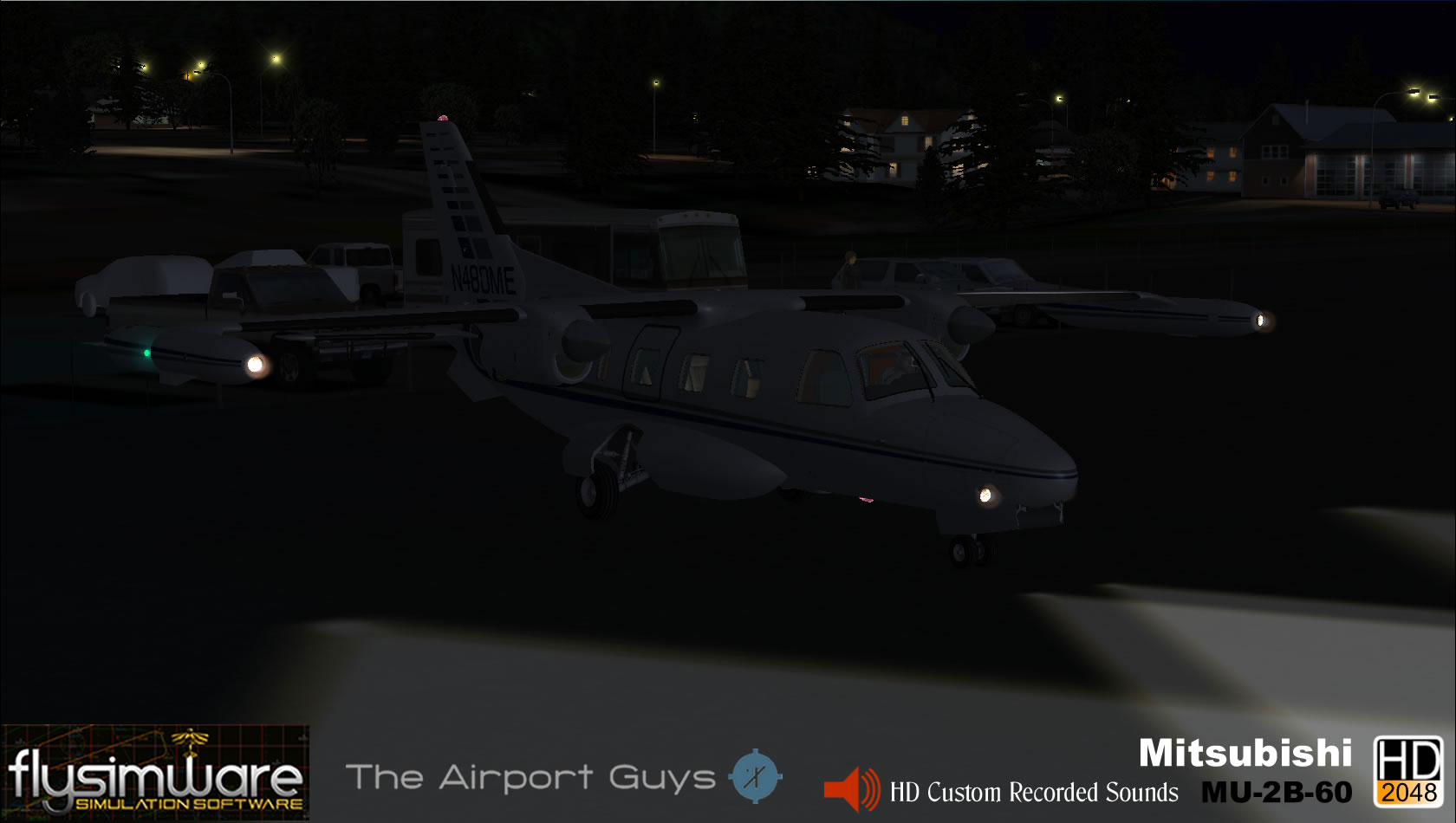 Mitsubishi MU-2B-60 for FSX/P3D by Flysimware