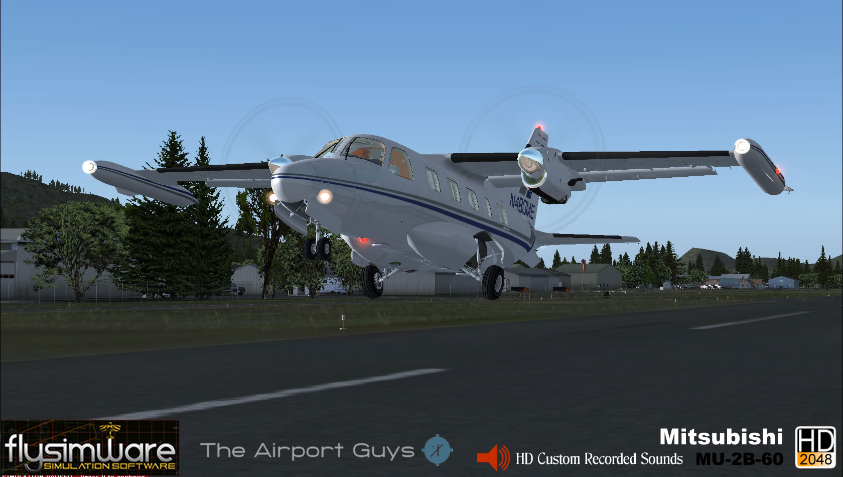 Mitsubishi MU-2B-60 for FSX/P3D by Flysimware