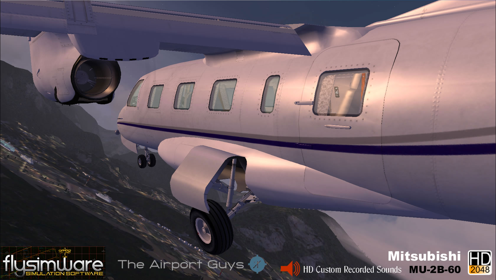 Mitsubishi MU-2B-60 for FSX/P3D by Flysimware