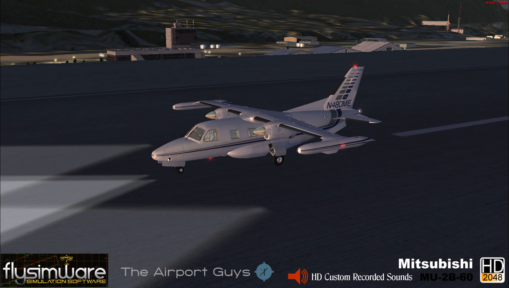 Mitsubishi MU-2B-60 for FSX/P3D by Flysimware