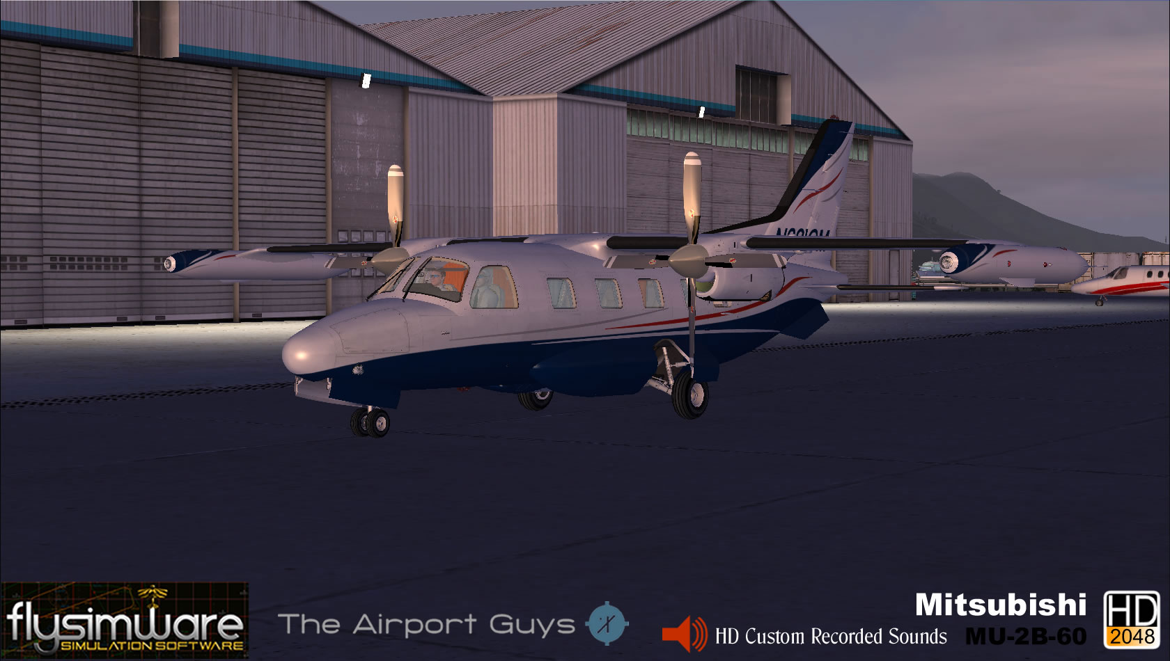 Mitsubishi MU-2B-60 for FSX/P3D by Flysimware
